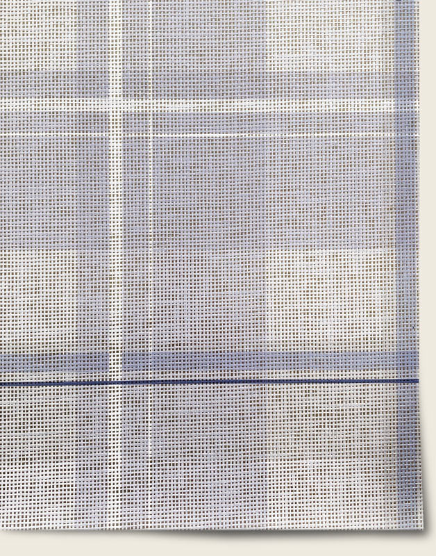 Tartan Metallic - Silver Fox